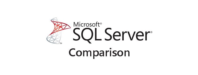 مقایسه ویرایش های اس کیو ال سرور (SQL Server) نسخه 2017 + جدول