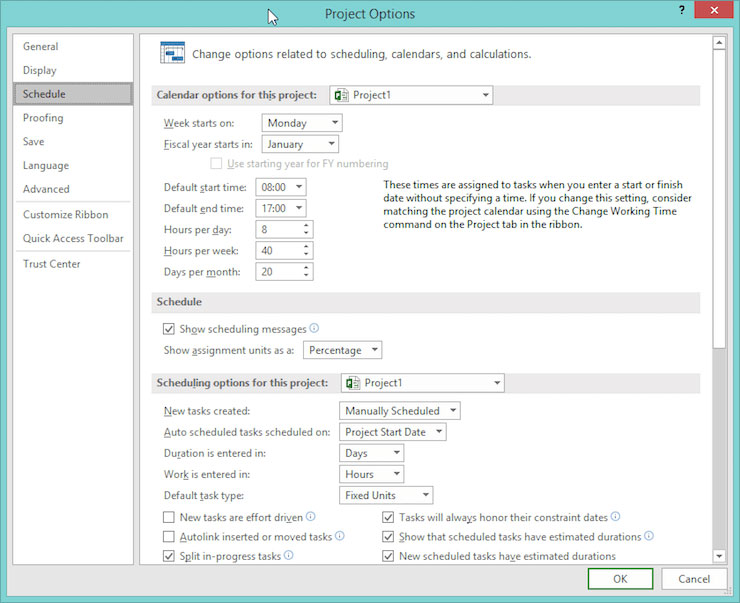 آموزش ایجاد پروژه در پراجکت